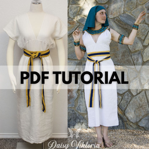 Ancient Egyptian Loincloth and Schenti PDF Tutorial - Daisy Viktoria