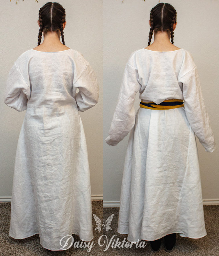 Medieval or Viking Dress T-Tunic or Under Tunic PDF Tutorial - SCA ...