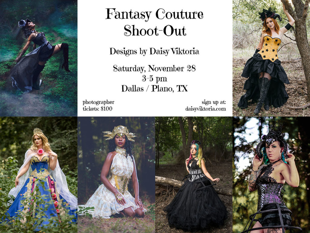 Fantasy Couture Shoot-Out in Dallas, TX - Daisy Viktoria