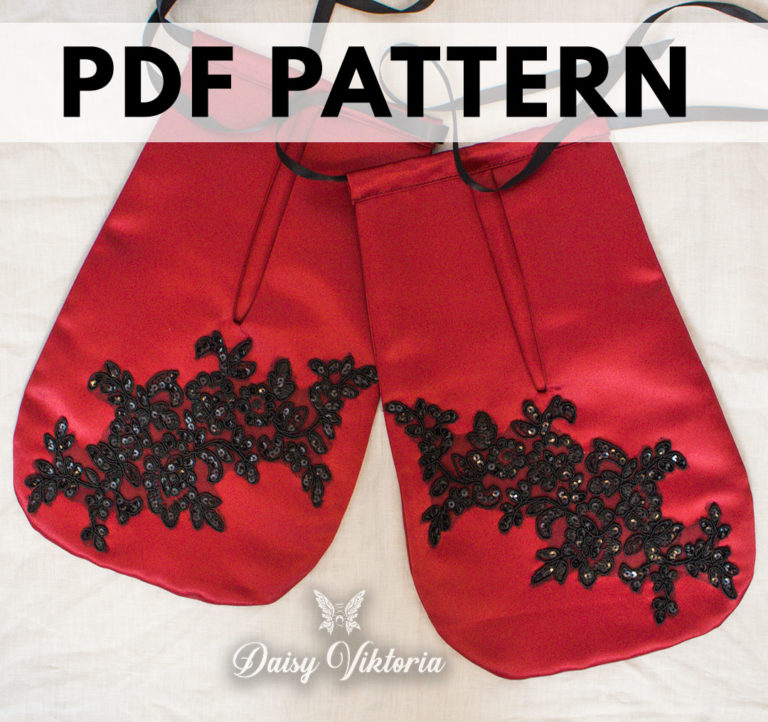 Tie-On Historical and Fantasy Pocket PDF Pattern - 16th 17th and 18th ...