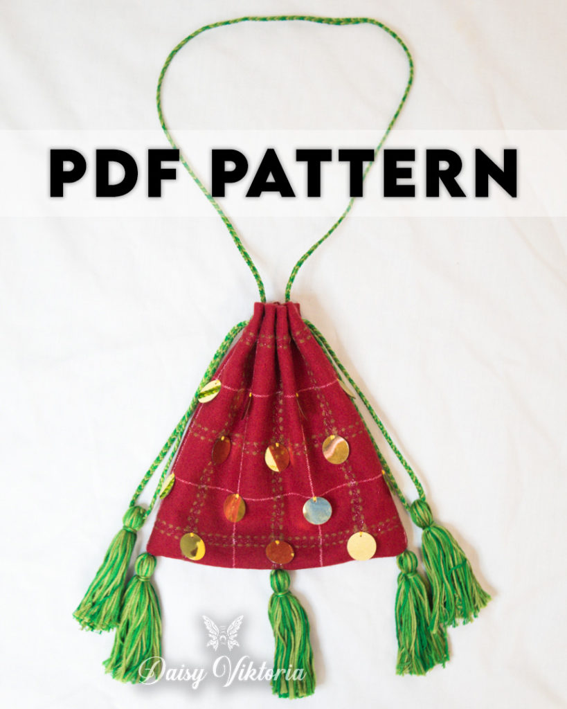 Medieval Purse or Belt Pouch PDF Pattern - 14th & 15th century costume ...