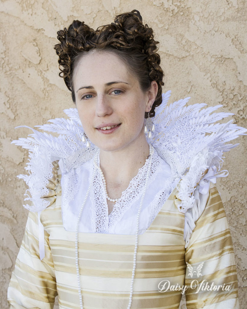 Renaissance Venetian Lace Collar PDF Tutorial - Daisy Viktoria