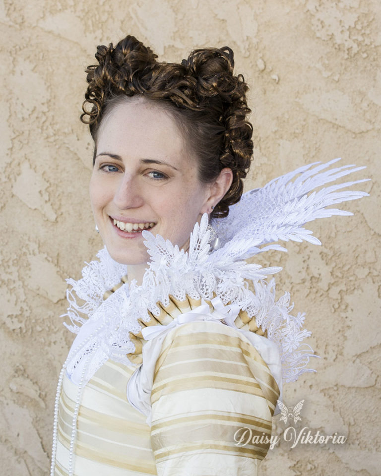 Renaissance Venetian Lace Collar PDF Tutorial - Daisy Viktoria