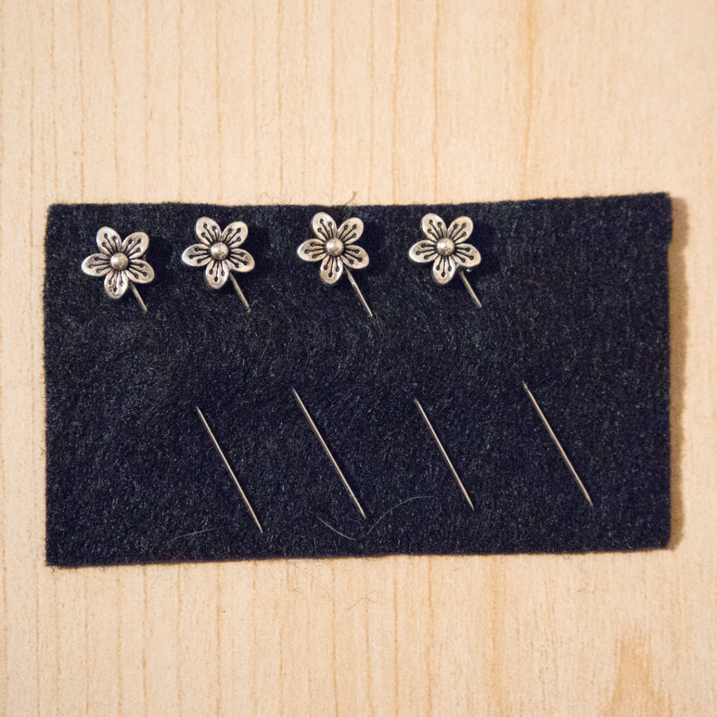 Medieval Veil or Dress Pins - Cherry Blossom Design - Daisy Viktoria